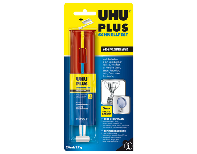 Zwei-Komponenten Kleber Uhu - Heggli AG